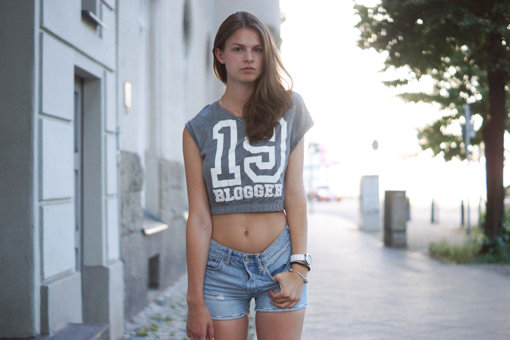 Cropped Tops And High Waisted Shorts