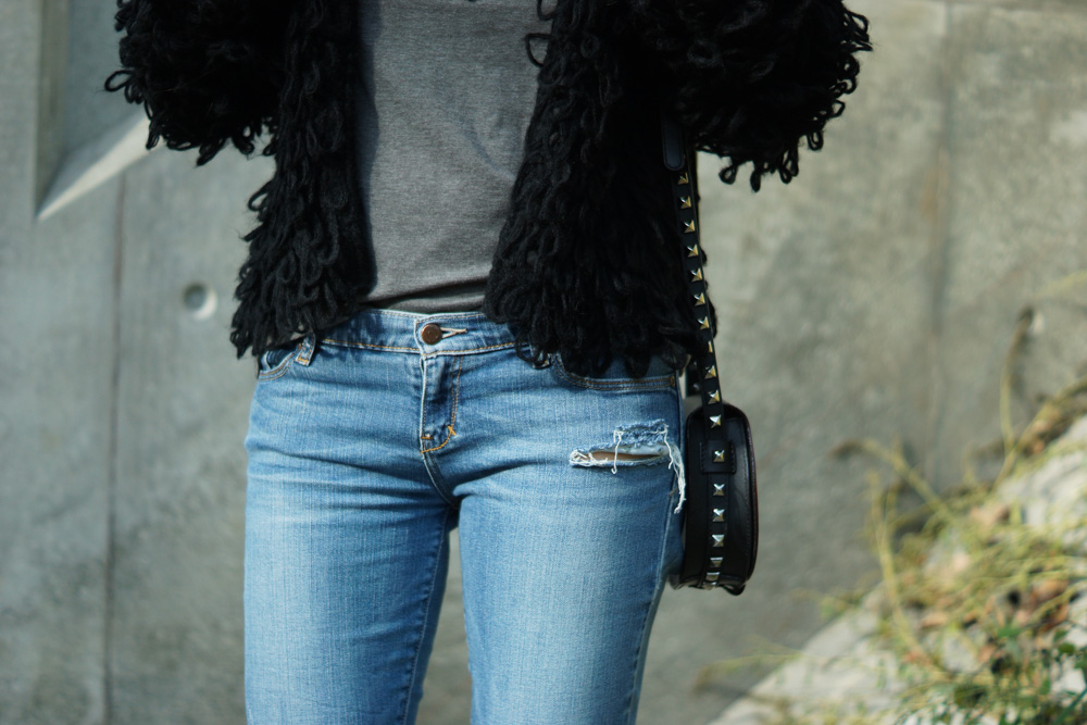 Loop Knit Cardigan von Missguided