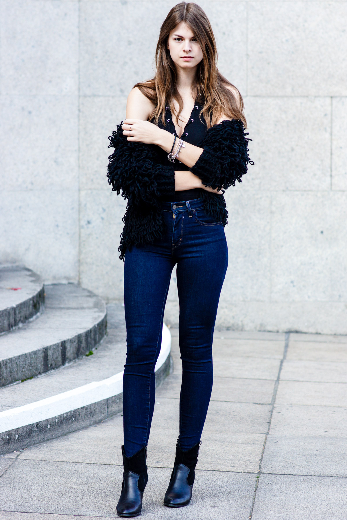 Body with Lace Up Detail