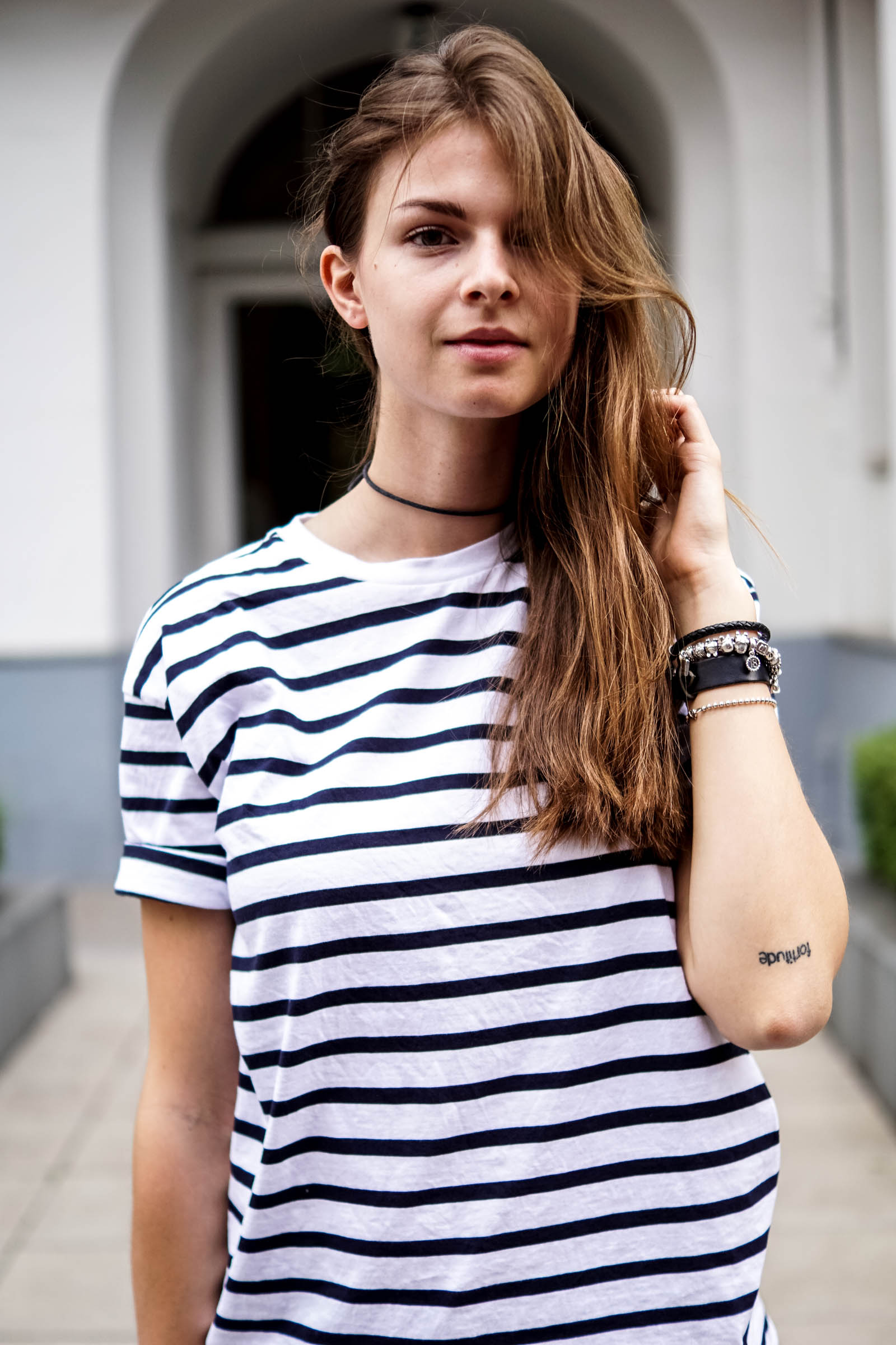 Striped Maybe T-Shirt