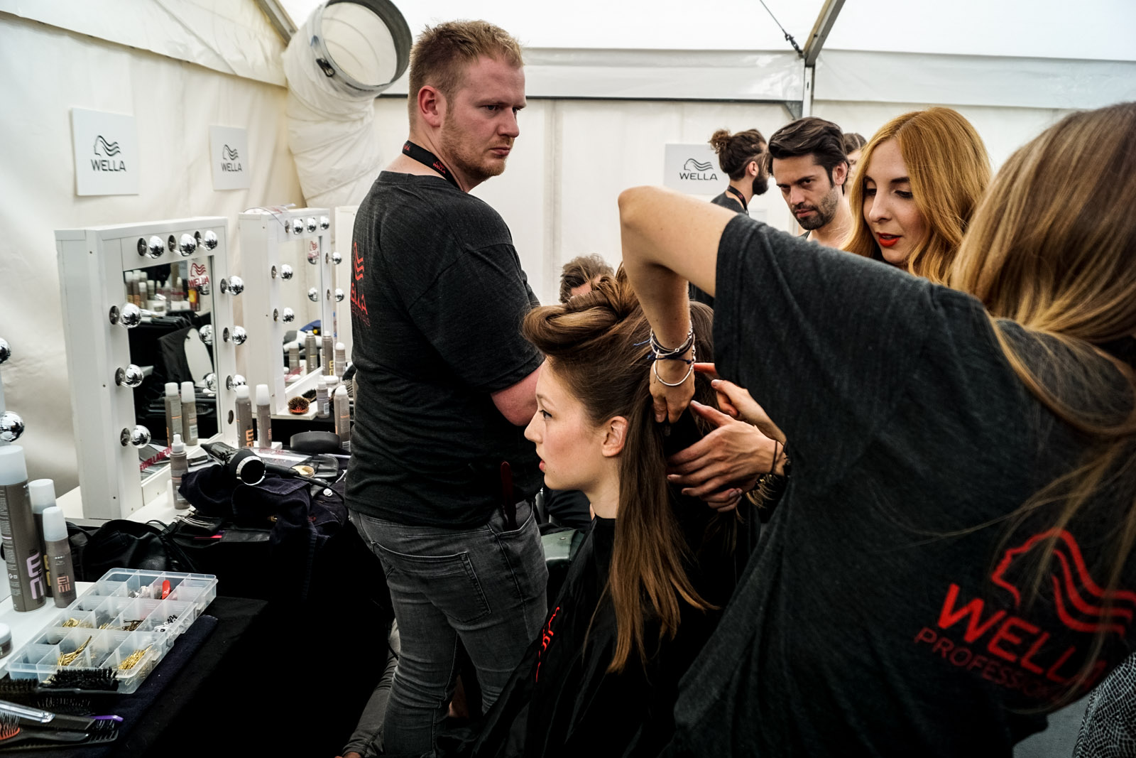 Berlin Fashion Week - Backstage with Wella Professionals