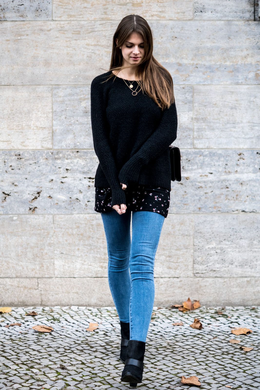 Summer Dress Underneath - How to wear summer clothes in autumn