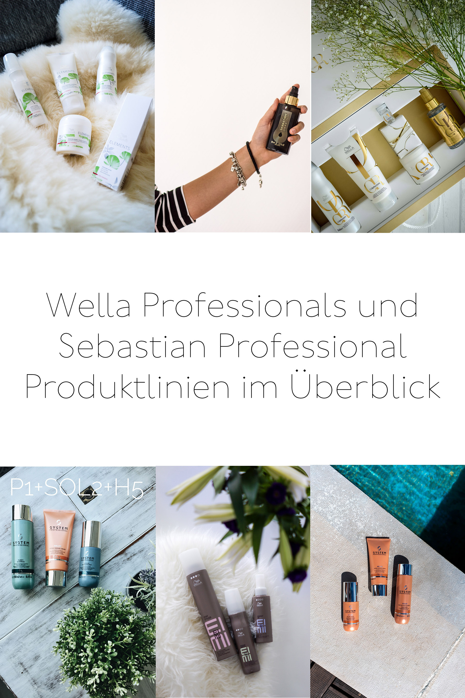 Produktlinien Wella Professionals und Sebastian Professional