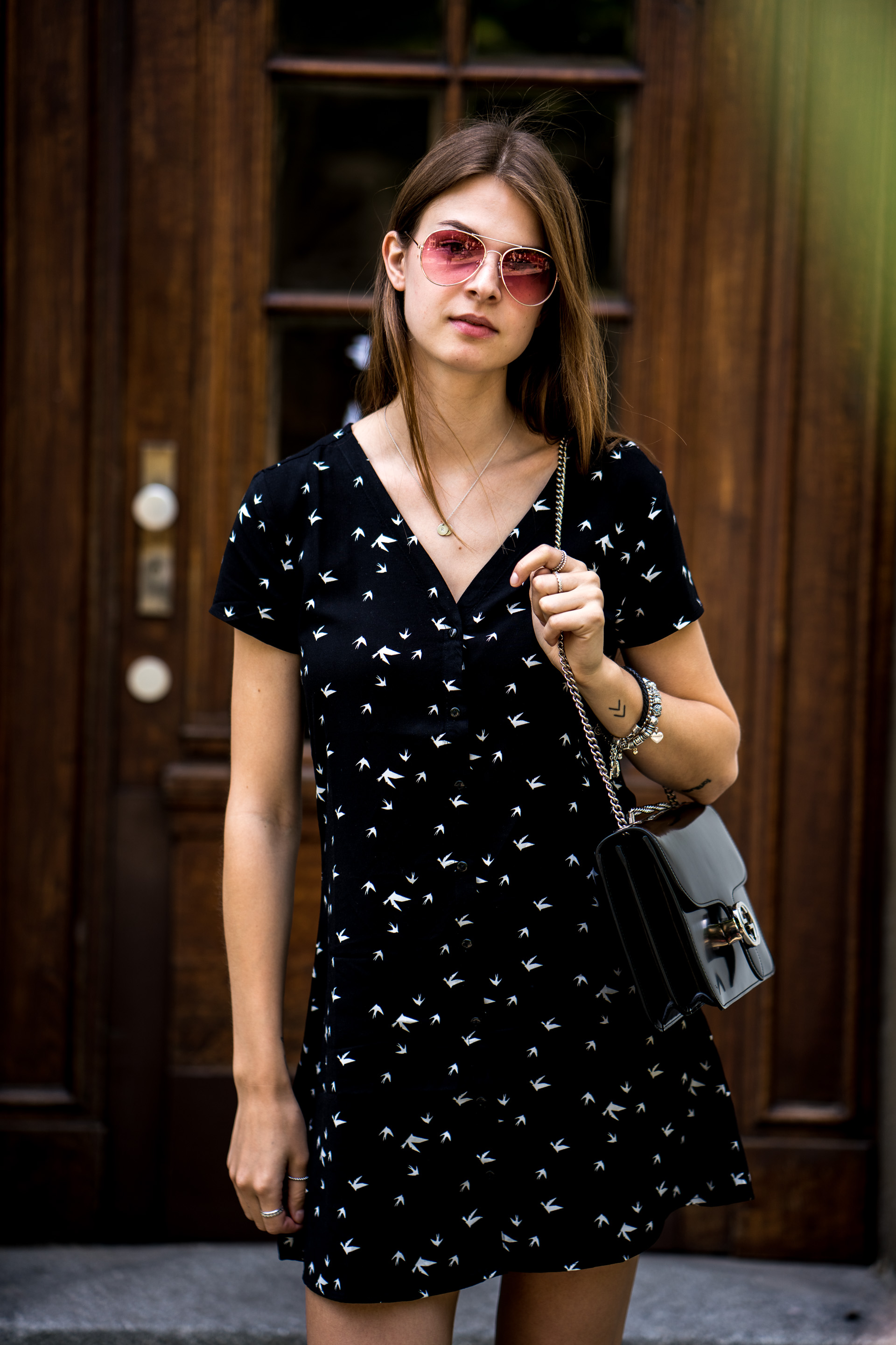 Summer Dress with Bird Print || What to wear in Summer
