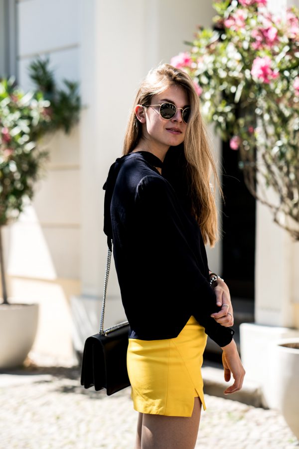 How to wear a yellow skirt || Summer Outfit 2017 || Fashionblog Berlin