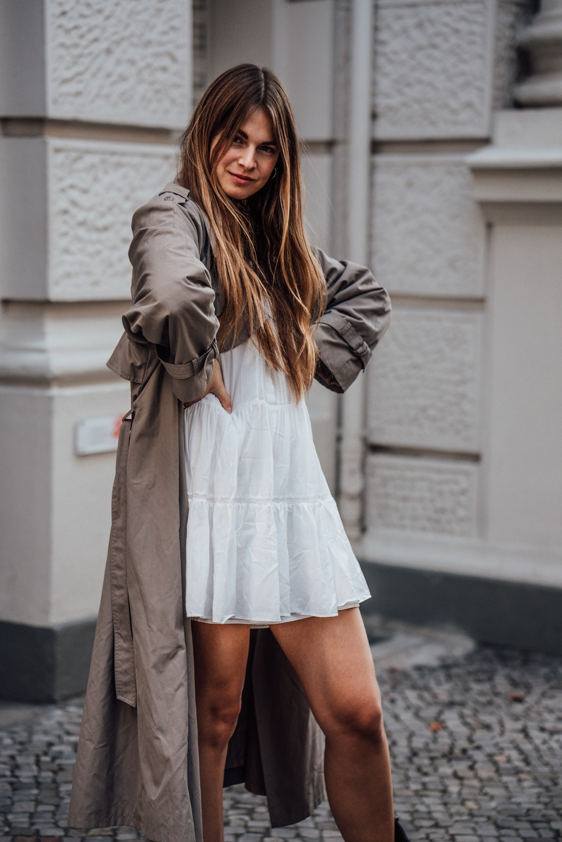 Autumn Outfit with Cowboy Boots found on eBay Fashion || Fashionblog